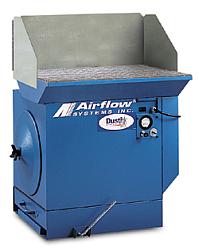 Down-Draft Tables for Ducted Exhaust or Filtration | Lev-co