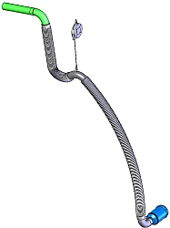 Vehicle Exhaust - Simple Hose Drop with auto release - (700 CFM) | Lev-co